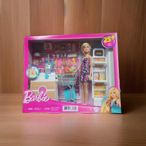 Barbie | Toys | Barbie Frp Supermarket Playset Multicolor Doll Grocery ...